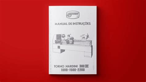 Manual Torno Nardini 300 III 02 1974 Indústrias Nardini SA