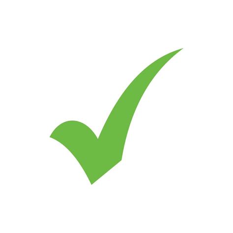 Verifica marca ícone isolado em branco fundo 22318154 Vetor no Vecteezy