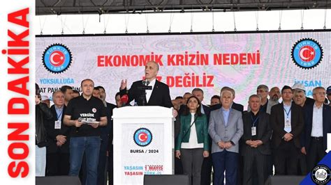Türk iş genel başkanı Ergün Atalay işçiler için konuştu gelir
