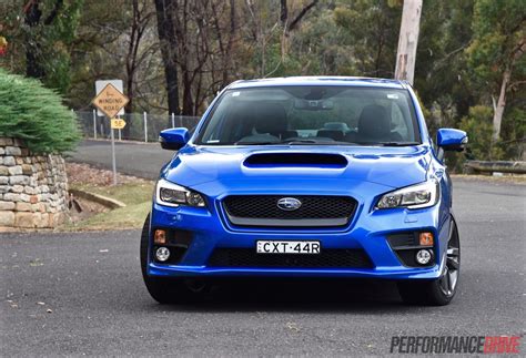 2016 Subaru WRX Review Manual CVT Auto Video PerformanceDrive