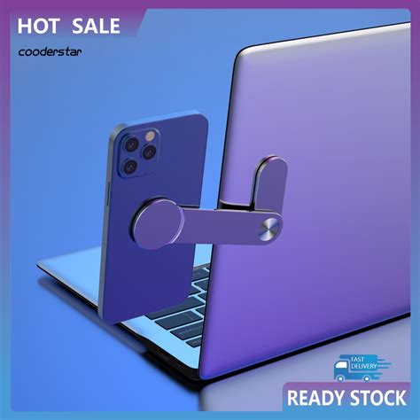 Suporte Magnético Dobrável E Ajustável Para Notebook COOD Auto Adesivo