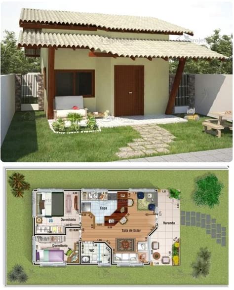 Planta MINHA CASA MINHA VIDA2020 Modelos E Projetos Eduardo