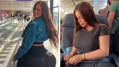 IG Model Gracie Bon Says Airplanes Need Bigger Seats Her Butt Doesn T