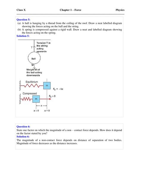 Selina Concise Physics Class Icse Solutions Force Icse Solutions Zohal