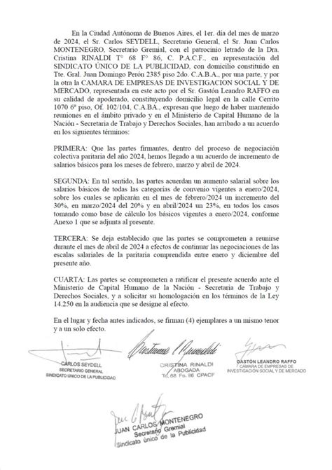 Acuerdo Paritario Ceim