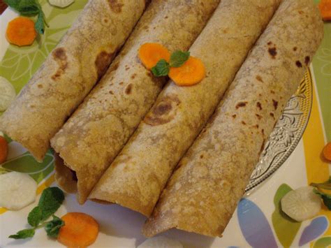 Chapathi Veg Roll Tasty Appetite