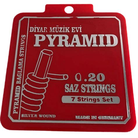 Uzun Sap Pyramid Tel 0 20 Saz Baglama Teli Saiten String AKYÜZ