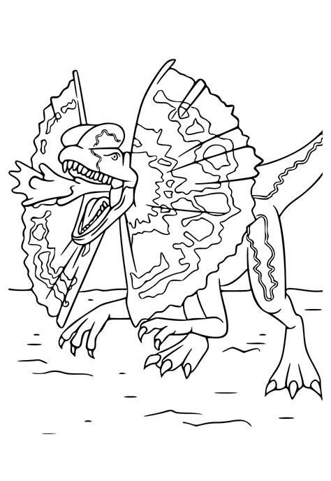 Malvorlage Jurassic World Kostenlose Ausmalbilder