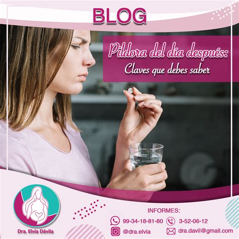 CLAVES QUE DEBES SABER SOBRE LA PASTILLA DEL DÍA SIGUIENTE