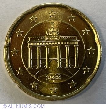 Euro Cent J Euro Present Germany Coin