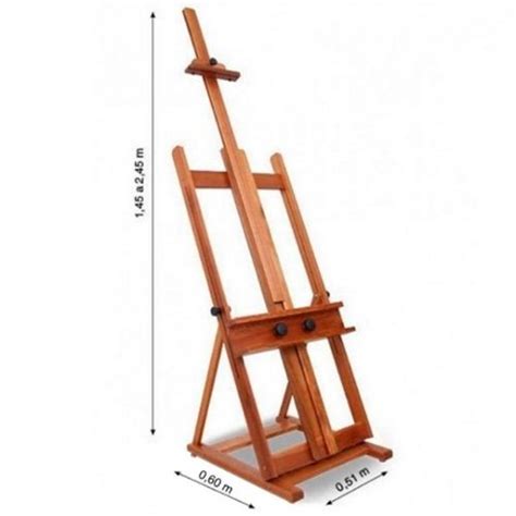 Cavalete De Madeira Para Pintura Cavalete De Mesa Trident