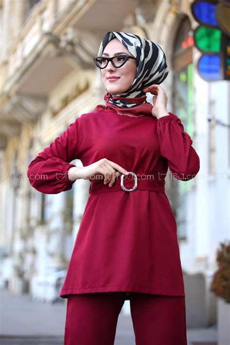 Tunık Pantolon Bordo 1366 Uygun Fiyatlarla Satın Al