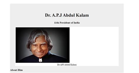 Tribute Page Build A Tribute Page Html Css The Freecodecamp Forum