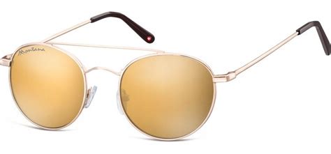 LENONKI Męskie Damskie LUSTRZANKI Okulary Okrągłe Inna marka Moda