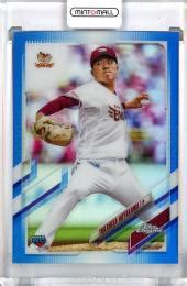 ミントモール MINT 池袋店 2021 Topps Chrome NPB 東北楽天 早川隆久 Blue Refractor 117 150