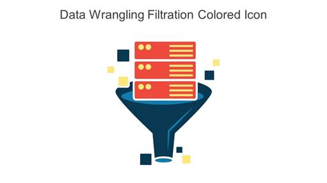 Data Wrangling Filtration Colored Icon In Powerpoint Pptx Png And