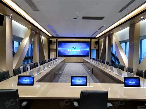 itc扩声录播无纸化会议系统案例上海天臣总部湾 显控热点 军桥网军事信息化装备网