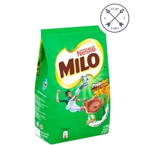 Nestle Milo Active Go Chocolate Malt Powder Softpack 3 2kg Shopee