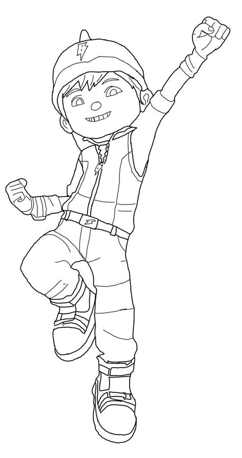 Dibujos De Boboiboy Para Colorear E Imprimir Coloringonly