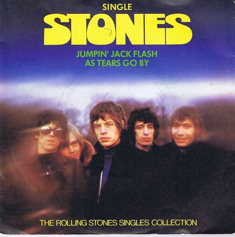 The Rolling Stones Jumping Jack Flash As Tears Go By Inch