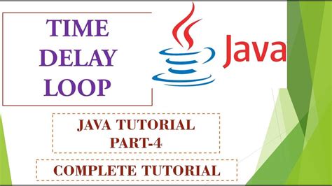 Time Delay Loop In Java Programming Simple For Loop Programs In Java
