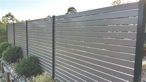 Aluminium Slat Fencing Aluminium Privacy Screen Panels