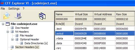 portable executable p e code injection injecting an entire c compiled application codeproject