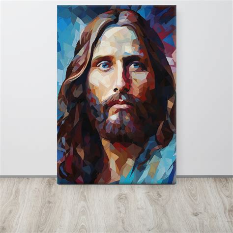 Christ Jesus Christian Faith Canvas Print Christian Gifts Etsy
