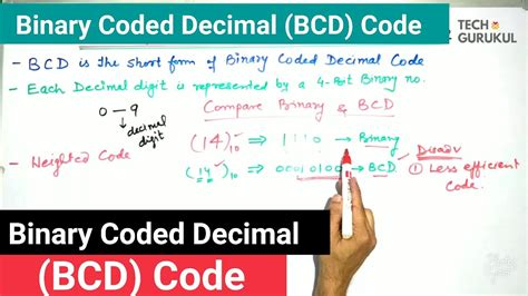 2 Binary Coded Decimal Bcd Code Digital Electronics By Dinesh Arya Youtube