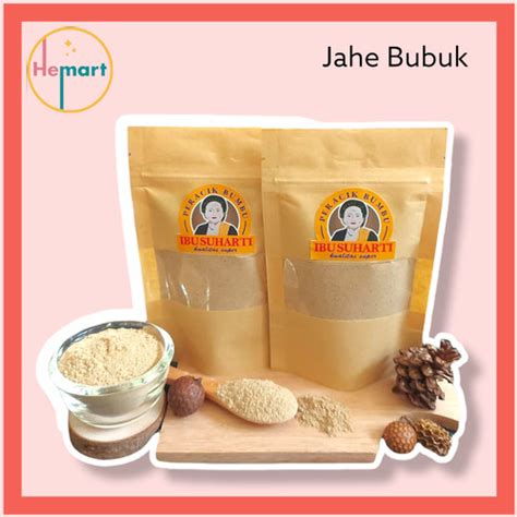 Jual BUMBU DAPUR REMPAH REMPAH IBU SUHARTI JAHE BUBUK MURNI