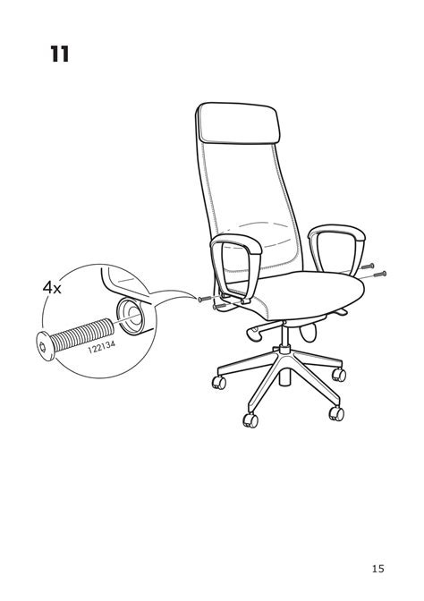 IKEA MARKUS Office Chair Unboxing Assembly And Operation