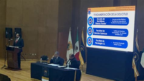 Aprueba Consejo Universitario De La UAdeC Escuelas Facultades Y Un