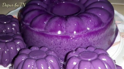 Cara Membuat Puding Ubi Ungu Sinau