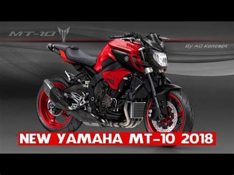 New Yamaha MT 10 2018 Yamaha MT 10 In Valentino Rossi Livery AD