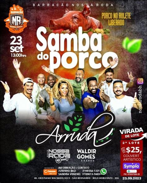 Samba Do Porco Em Belo Horizonte Sympla