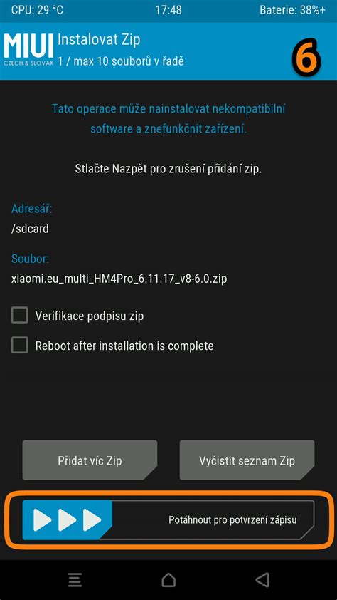 Návod instalace MIUI CZ SK pro Xiaomi Redmi 4 Pro Prime A X MIUI CZ SK