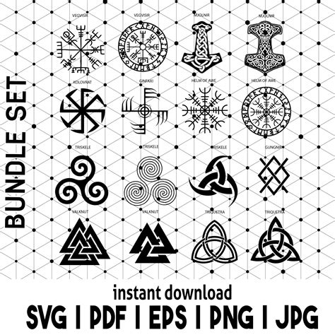 Viking SVG Bundle Set Full Collection Of Norse And Etsy