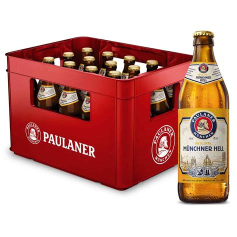 Paulaner Original Münchner Hell 20 x 0 5l Viel Durst