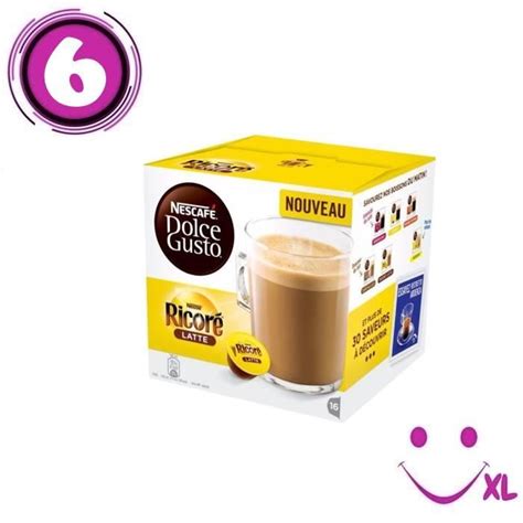 6 Nescafé Dolce Gusto RICORÉ Latte Cdiscount Au quotidien