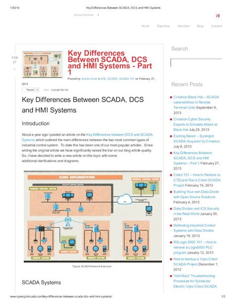 PDF Key Differences Between SCADA DCS And HMI Systems DOKUMEN TIPS