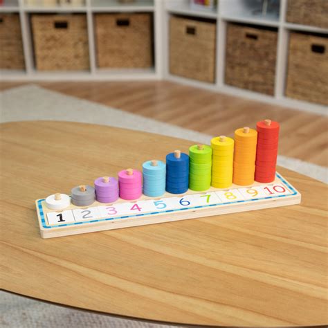 Count And Sort Stacking Tower Best Baby Toys Gifts For Babies