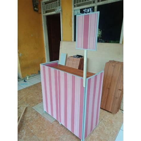 Jual Booth Portable Meja Dagang Gerobak Lipat Meja Lipat