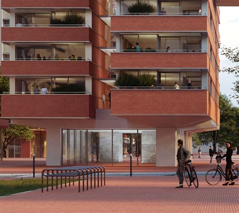 Tour Et Plot De Logements Libres Et Sociaux Avec Parking Au Coeur De La