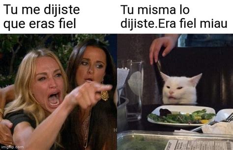 Woman Yelling At Cat Meme Imgflip