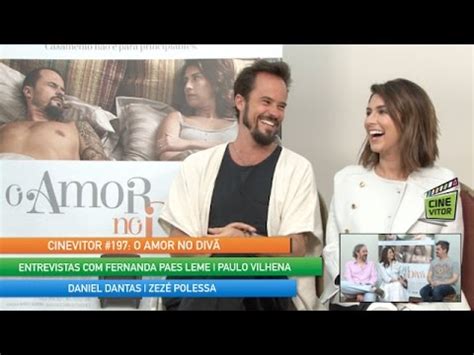 CINEVITOR 197 O Amor no Divã Fernanda Paes Leme Paulo Vilhena