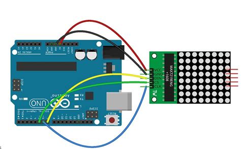 How To Display On 8x8 Dot Matrix LED Using Arduino UNO EE Vibes
