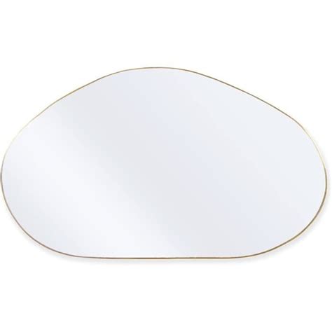 Miroir Mural Irrégulier Miroir Asymétrique Grand Miroir Unique Pour