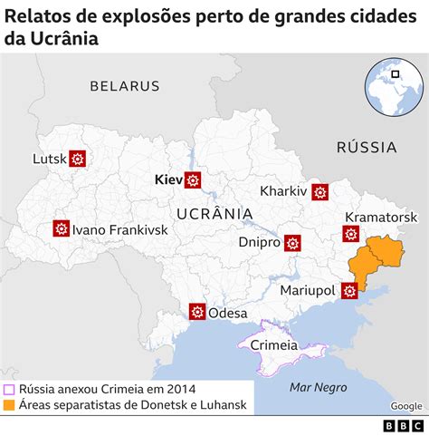 R Ssia Invade Ucr Nia Quest Es Para Entender A Crise Bbc News Brasil