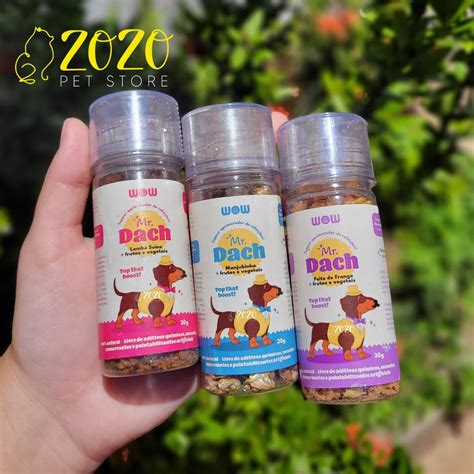 Topper Booster Saborizante 100 Natural Para Racao E Alimentacao Caes