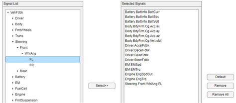 select virtual vehicle logging signals matlab and simulink mathworks españa